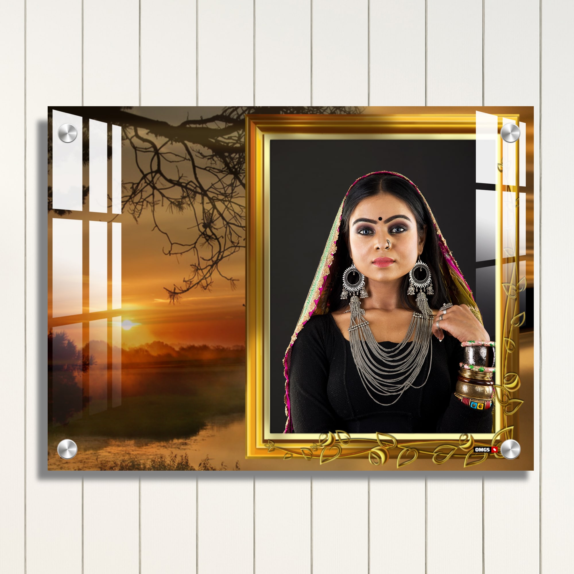 Landscape Safari Acrylic Photo Frame – OMGs