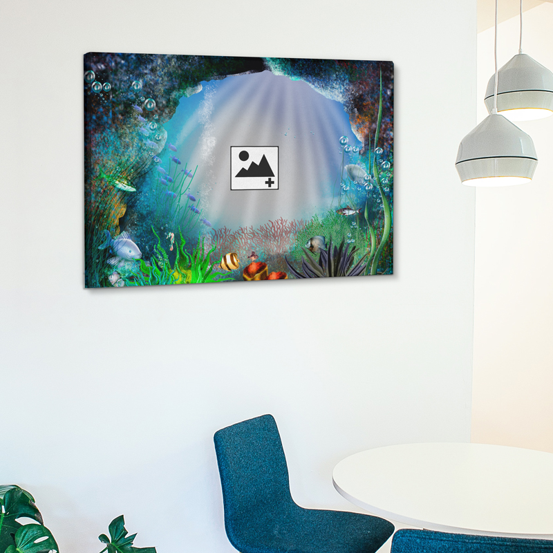 Seabed Canvas Wall Photo Frame – OMGs