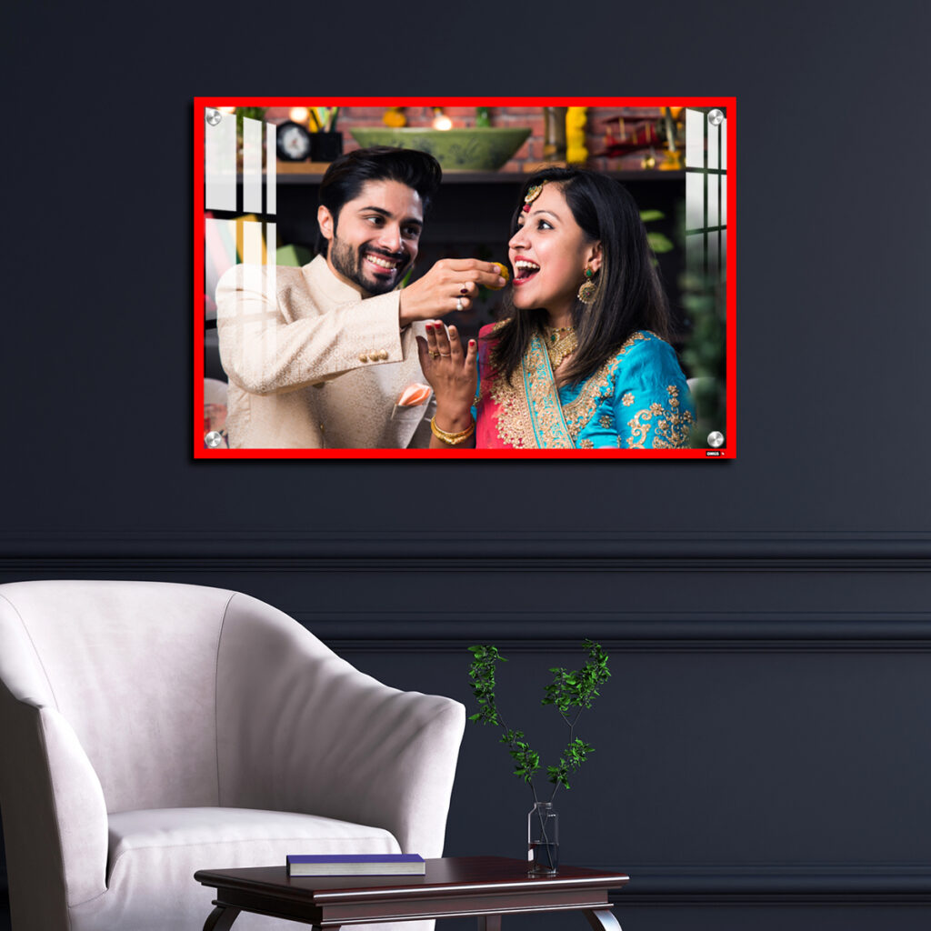 Customised Premium Framed Acrylic Wall Photo Printing – OMGs