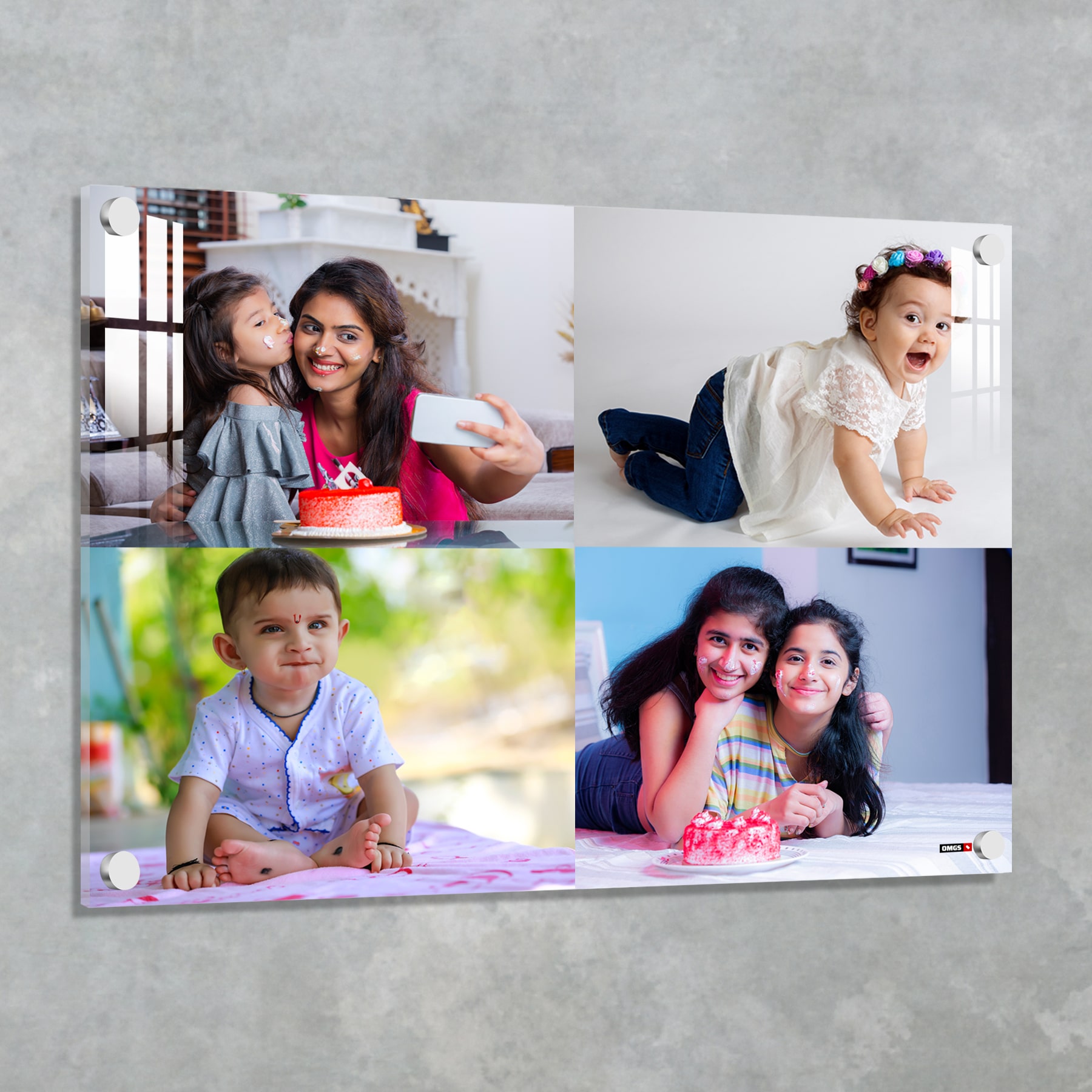 Collage Acrylic Wall Photo – OMGs