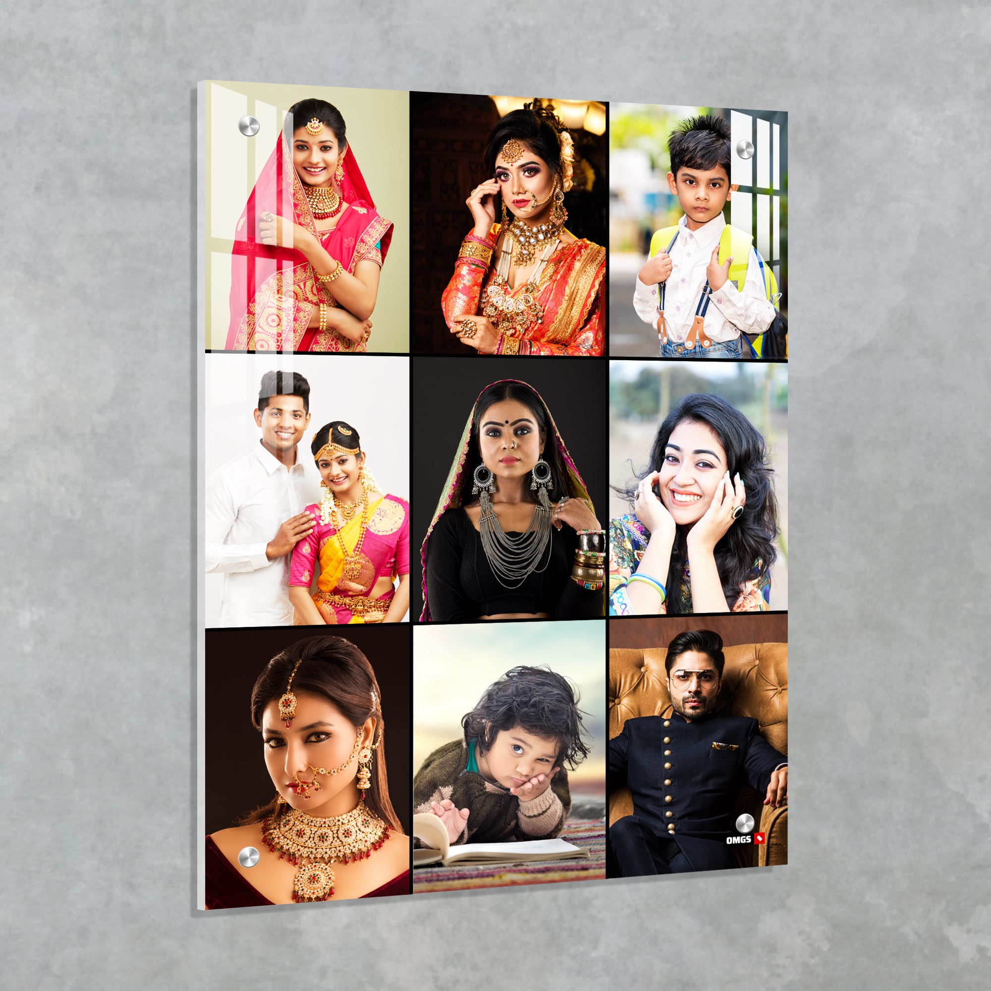 Collage Acrylic Wall Photo – OMGs