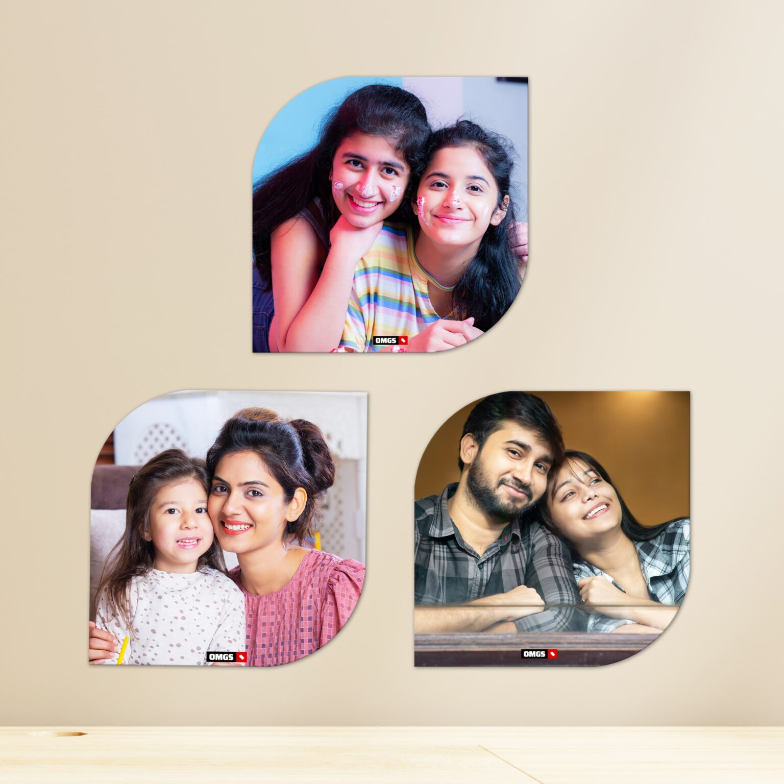 Acrylic Photo Mini Wall Gallery – OMGs