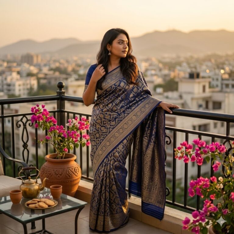 Saree Photo Poses (Standing, Sitting & Candid) | OMGS | OMGS